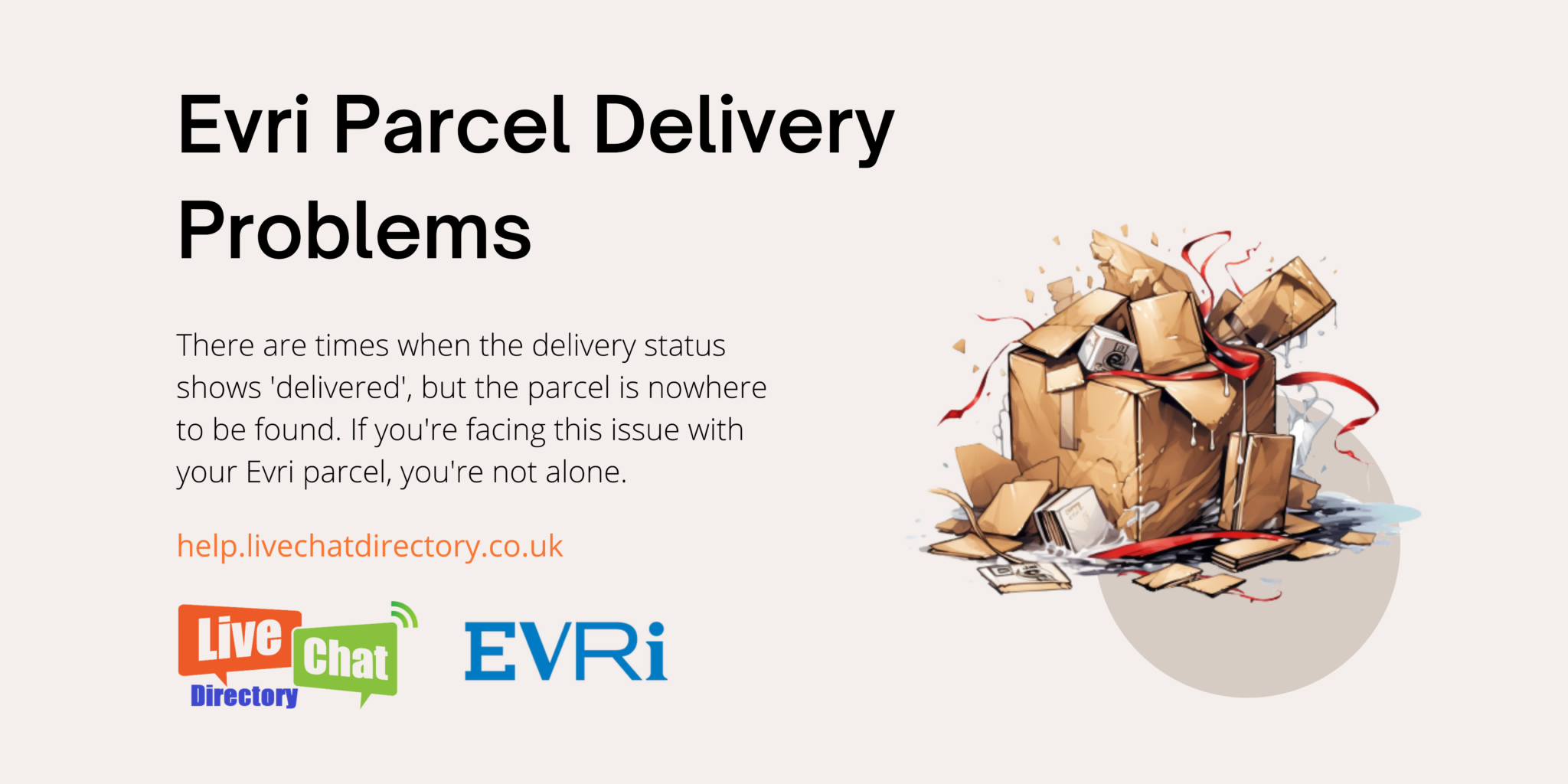 Evri Parcel Shows Delivered but I haven't Received it - Live Chat Directory